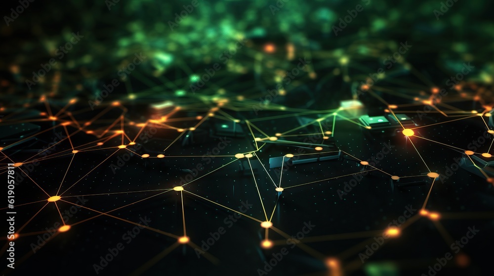 Futuristic background with texture that is inspired by connectivity. UI ...