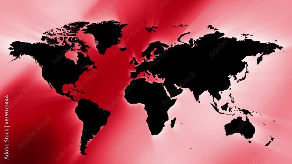 Live news on a red world map get the latest breaking headlines from ...
