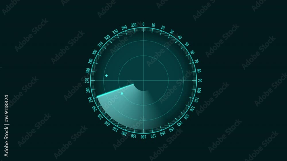 Target Searching Scope and Scanning Element Theme, Digital UI and Sci ...