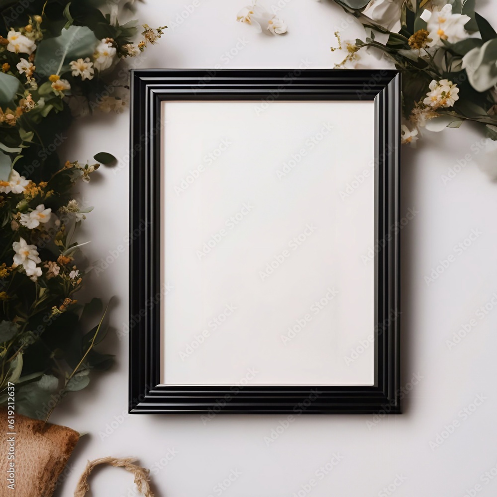 Picture frames, vintage frames, old frames, mockup frames, backgrounds ...