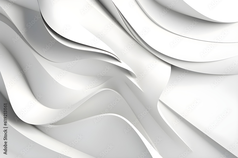 background, abstract, white, 3d, texture, wave, curve, shape, geometric ...