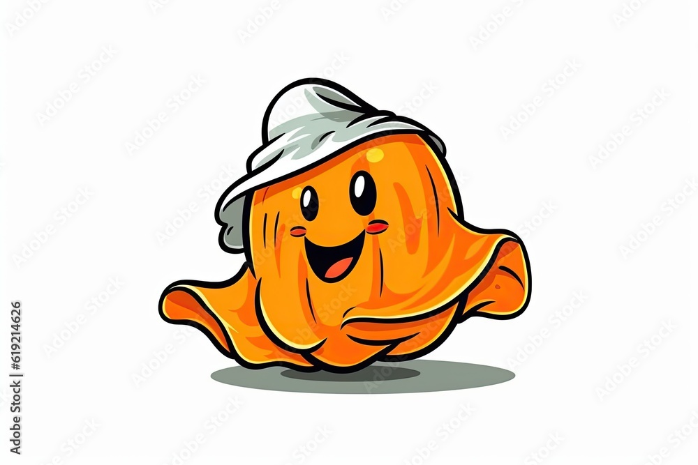 cartoon character wearing a towel on their head after taking a shower ...