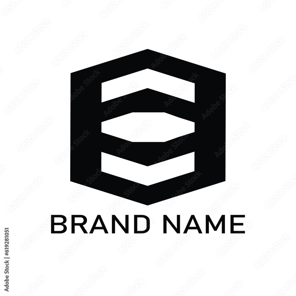 Vetor de Letter O line logo design. Vector abstract logo design ...