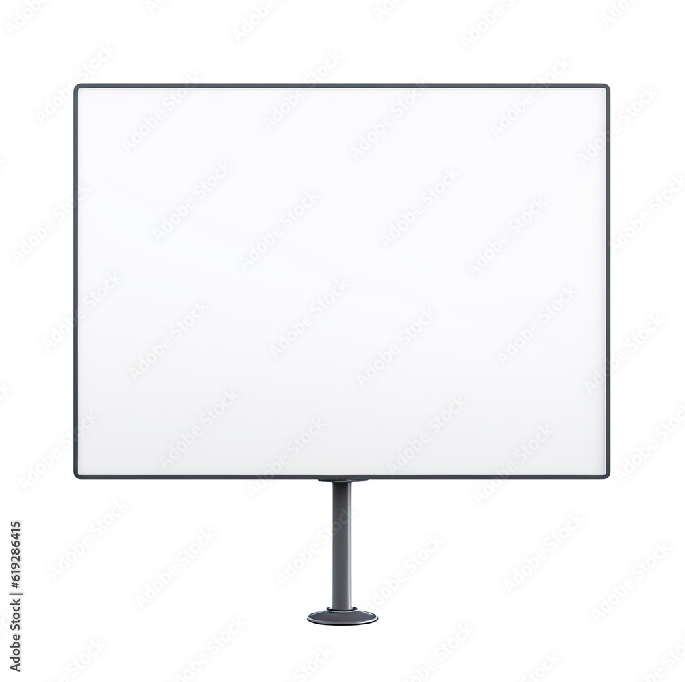 Blank road banner isolated on transparent background Stock Illustration ...