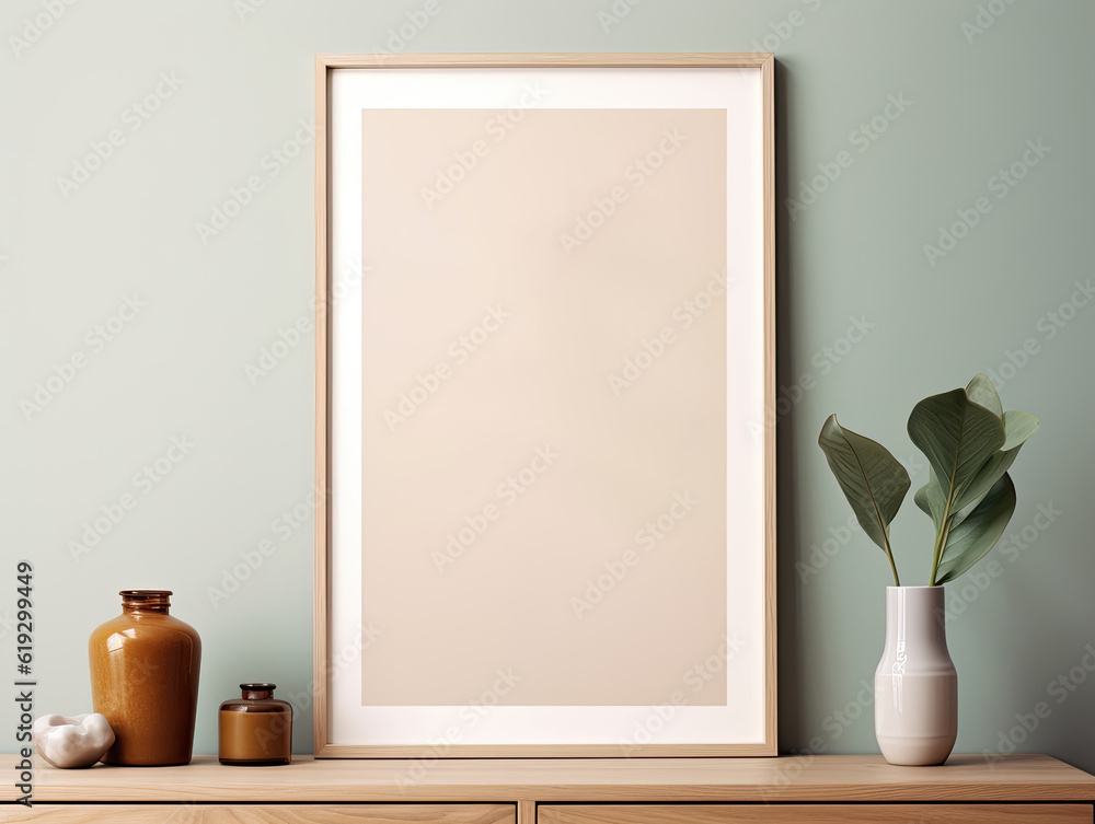 Modern Gallery Wall Poster Frames Mockup | Stylish Artwork Presentation ...