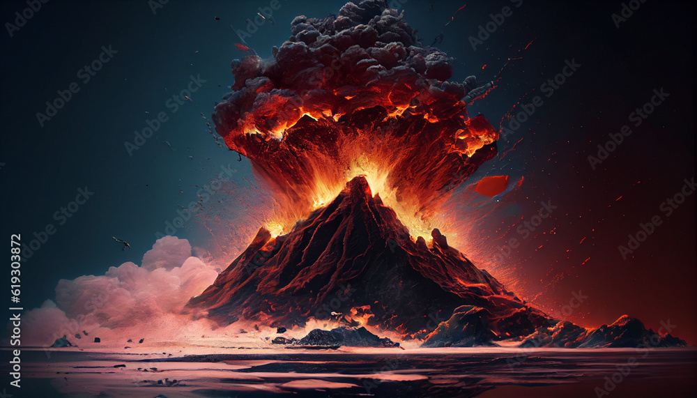 Underwater Volcanic Eruptions