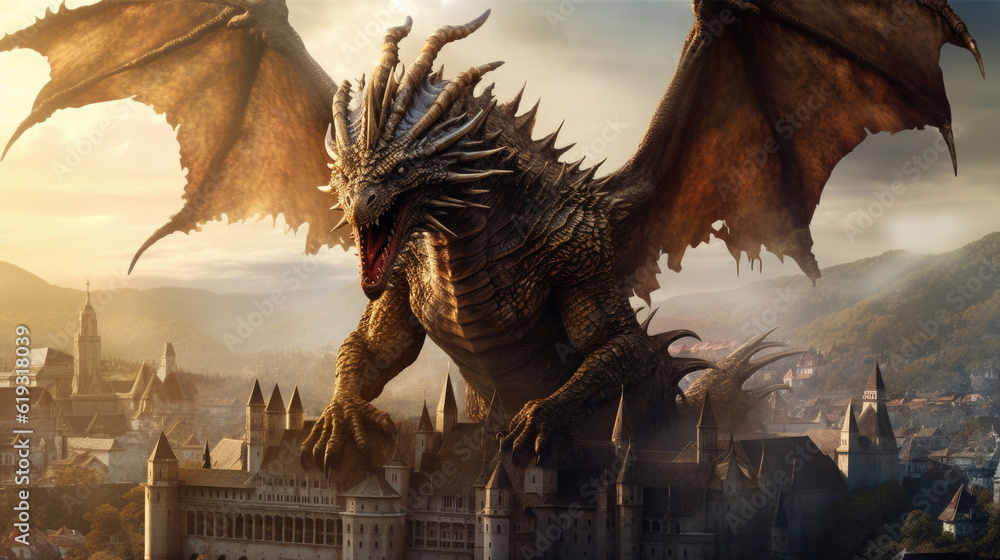 Immerse yourself in the world of legends with this captivating portrait ...