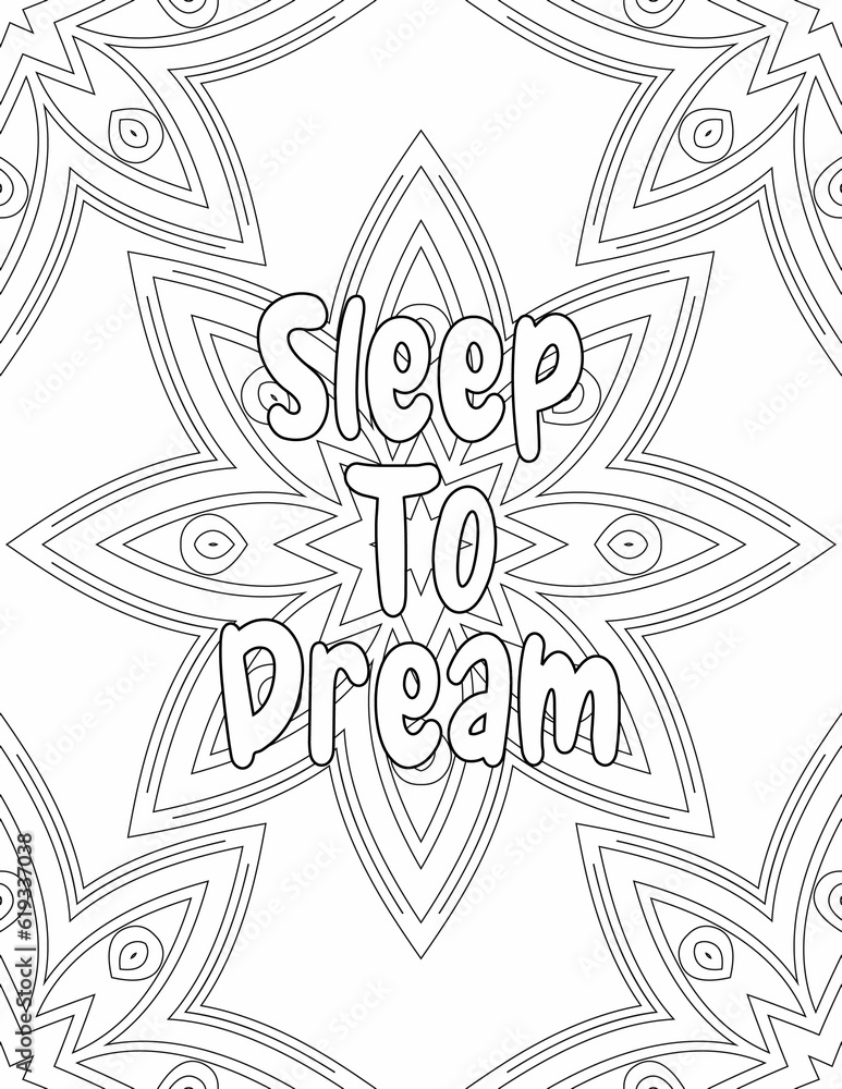 Printable Growth Mindset Coloring Pages, Mandala Coloring sheet for ...