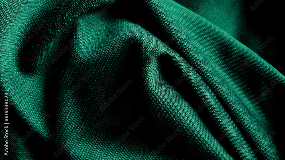 green fabric cloth background texture Stock Photo | Adobe Stock