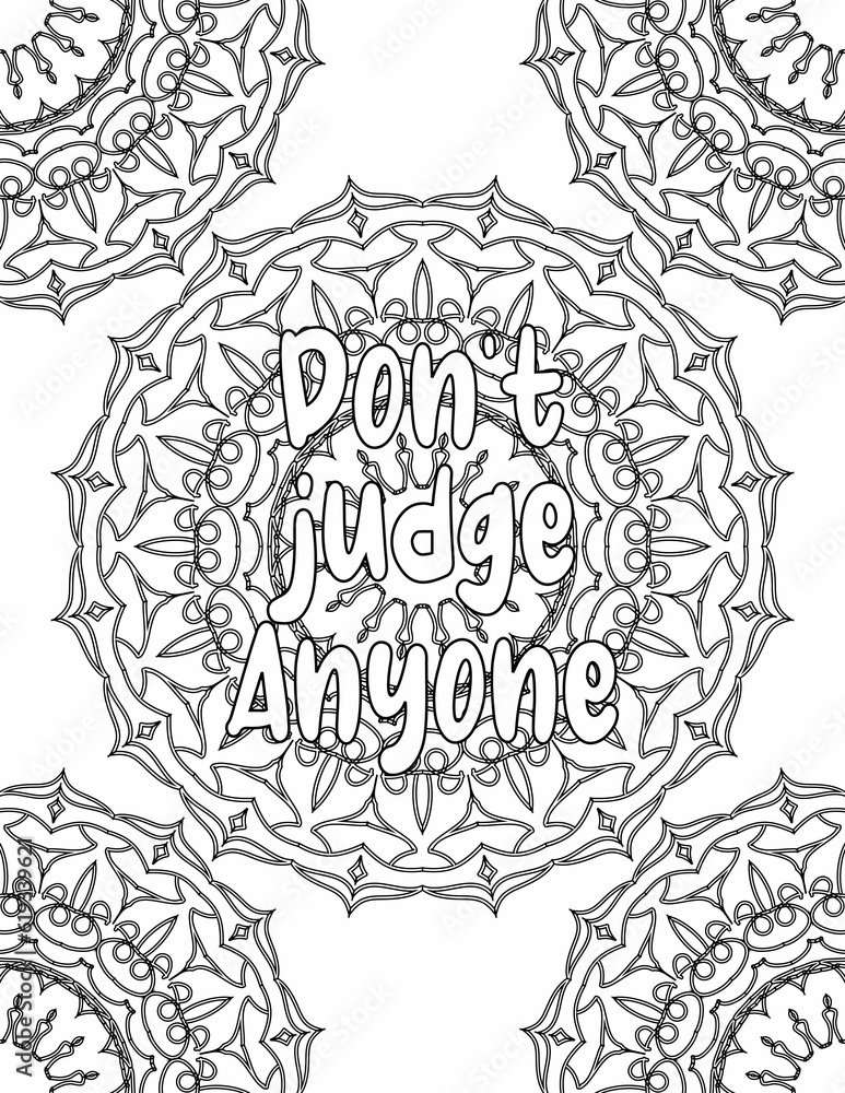 Printable Growth Mindset Coloring Pages, Mandala Coloring sheet for ...