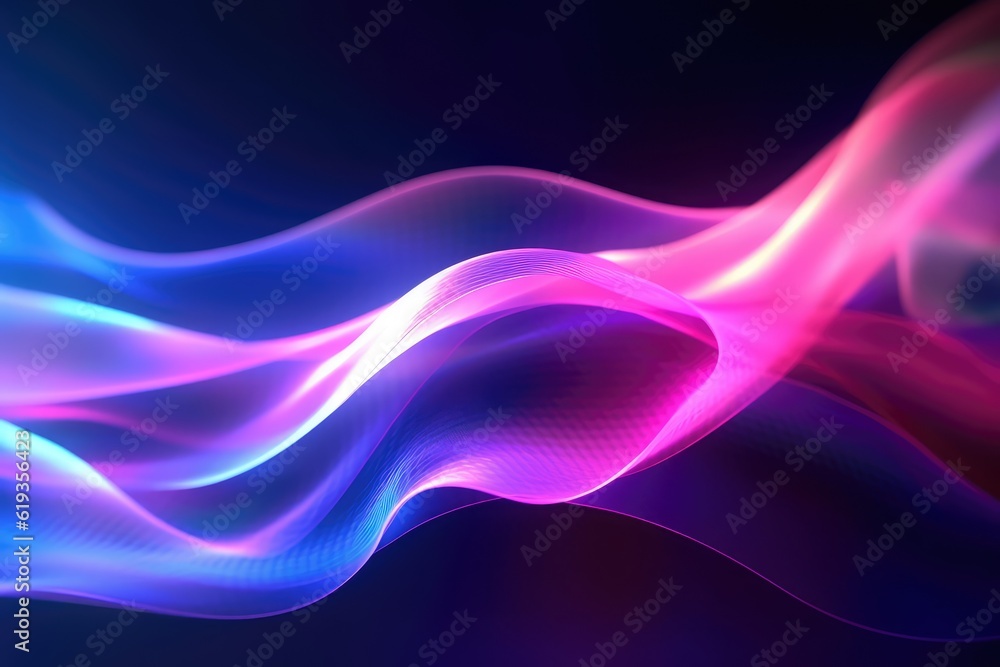 neon colors wave, colorful background, waves background, pink, purple ...