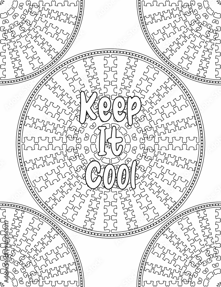 Printable Affirmation Coloring Pages, Mandala Coloring Pages for ...