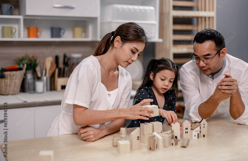 Parents teach values to their daughter and develop efficient habits via ...