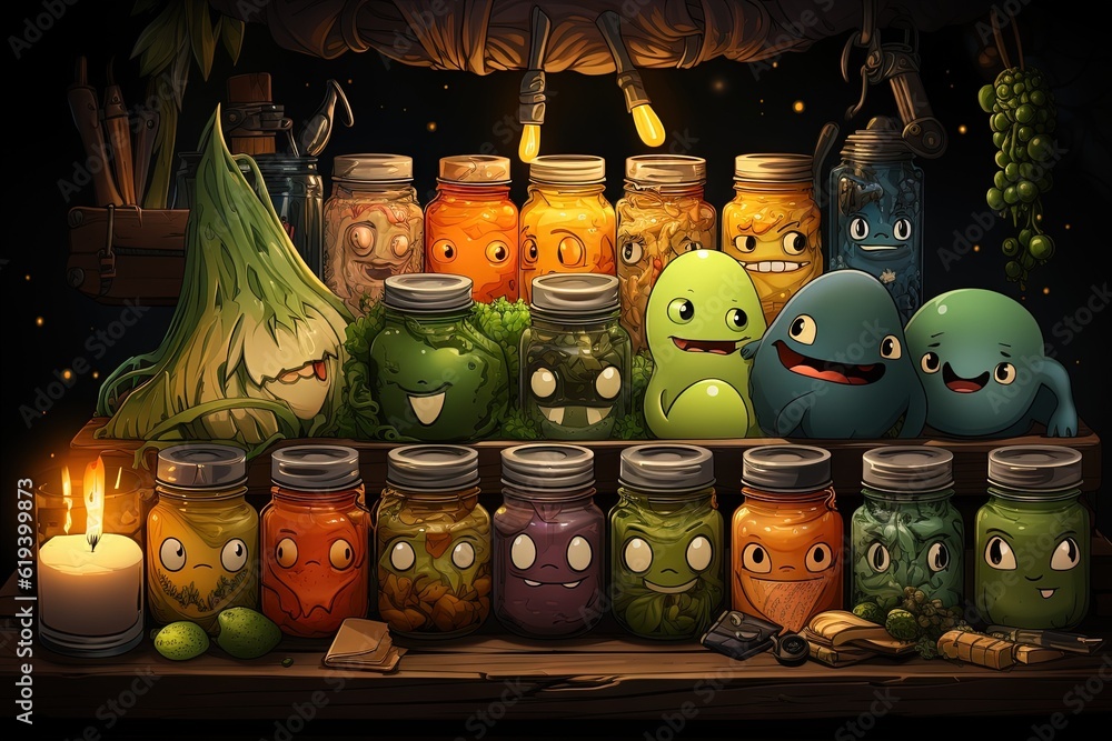 Pesto Crossover: Enter a peculiar world where famous characters from ...