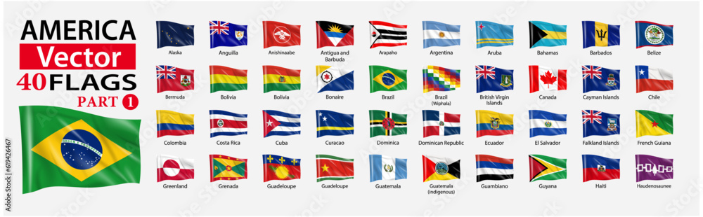 America country flag national flags countries south and north American ...