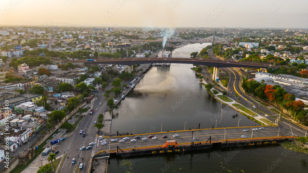 Rio Ozama, Santo Domingo, República Dominicana. Stock Photo | Adobe Stock