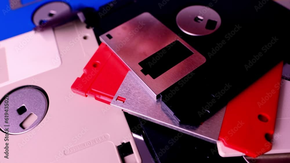 vintage retro electronic data storage devices, from the 80s, 90s flash ...