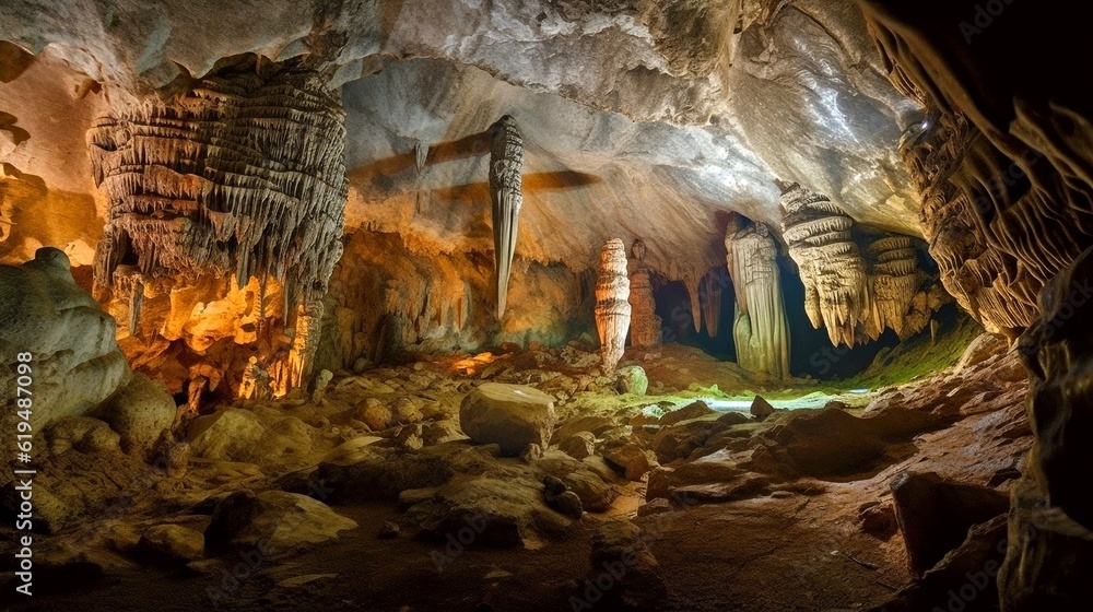 the caves of aggtelek karst and slovak karst hungary generative ai ...