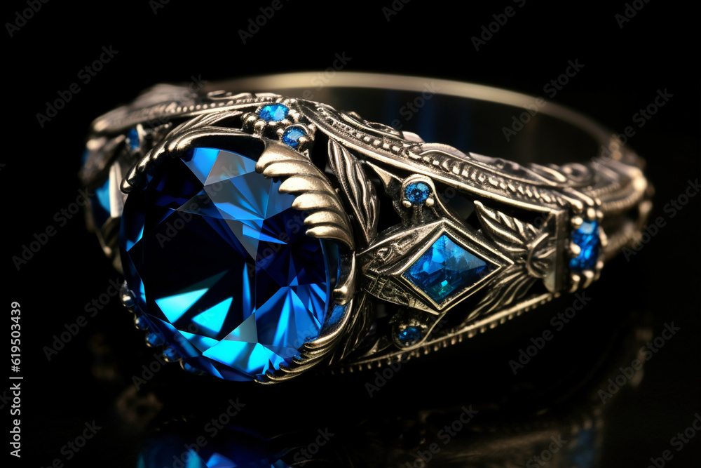 Neelam Stone Rings