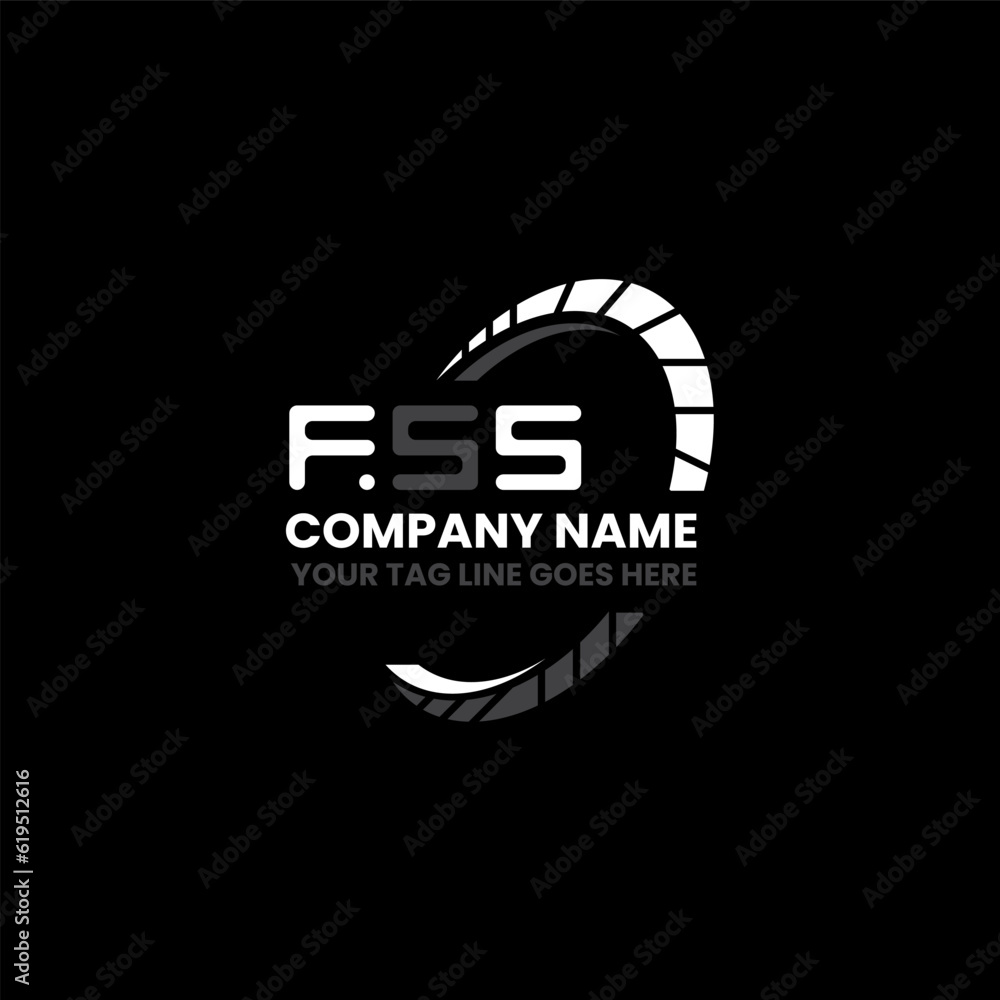 FSS letter logo creative design with vector graphic, FSS simple and ...