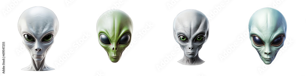 Alien clipart collection, vector, icons isolated on transparent ...