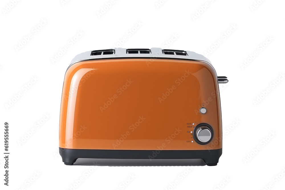 kitchen Toaster on transparent background (PNG). Generative AI. Stock ...