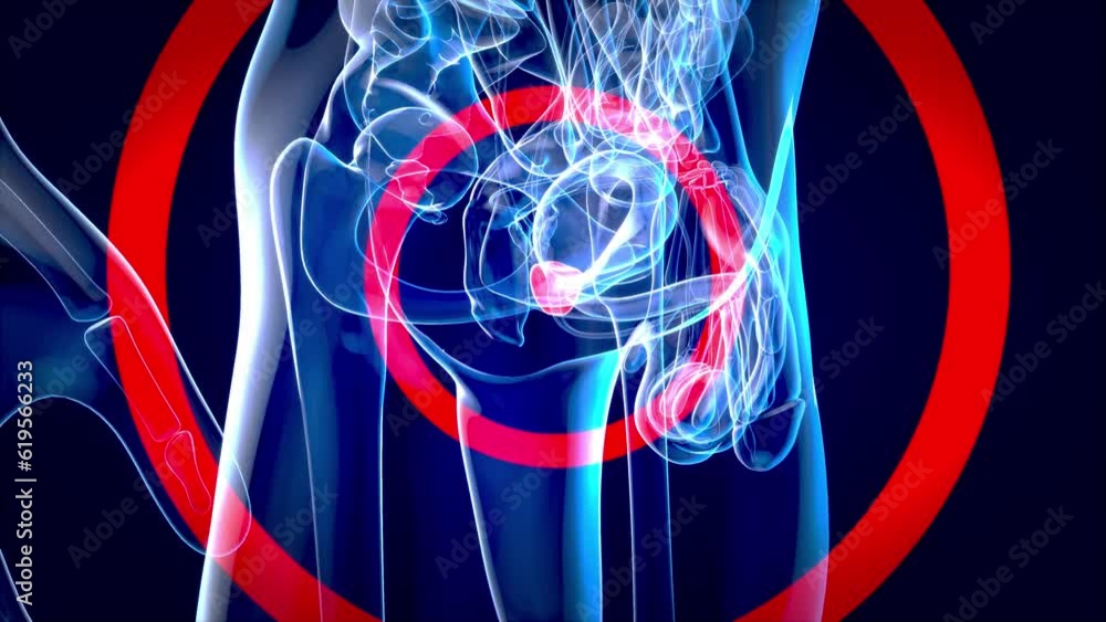 4K abstract animation of the prostate gland vídeo do Stock | Adobe Stock