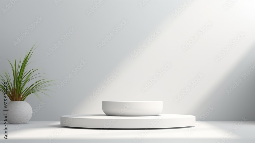 White product background or empty blank space room design and window ...