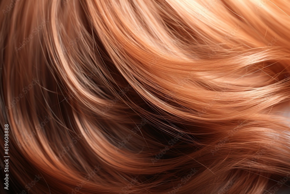 Beautiful healthy shiny hair texture with highlighted streaks ...