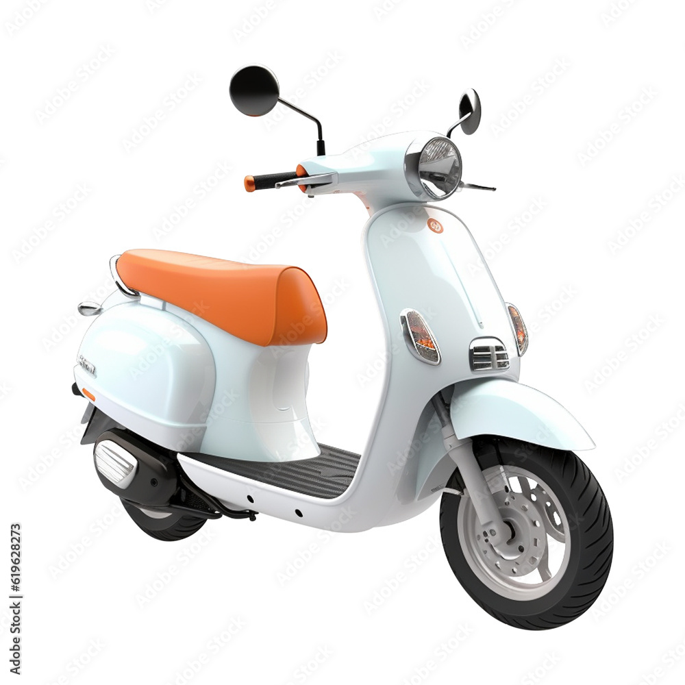 Scooter png motor scooter transparent background Stock Photo | Adobe Stock
