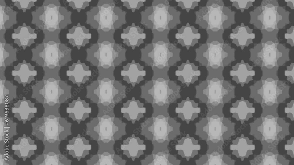 Floral seamless pattern loop animation. Endless video background ...