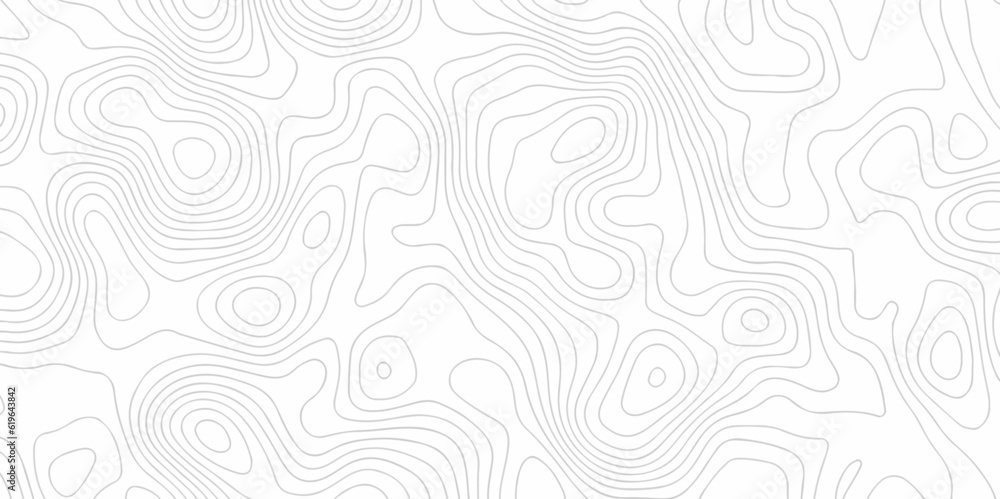 Seamless pattern with White sea map and topographic contours map ...