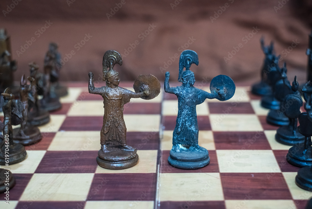 Chess piece of Greek Mythological Chess Set portraying goddess of ...