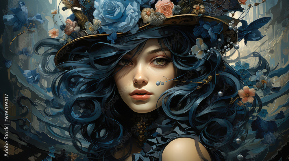 Alice Blue Color and Cool Woman , HD, Background Wallpaper, Desktop ...