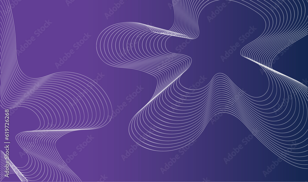 Abstract purple banner. Designed for background, wallpaper, poster ...