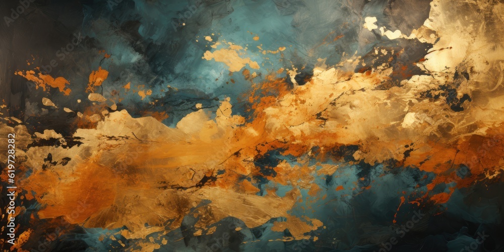 A Magnificent Gold Background Texture - Doubling as a Mesmerizing ...