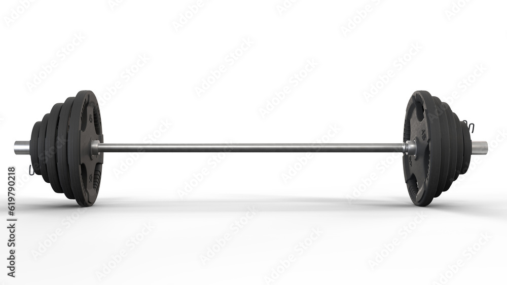 Barbell isolated on transparent background Stock Photo | Adobe Stock