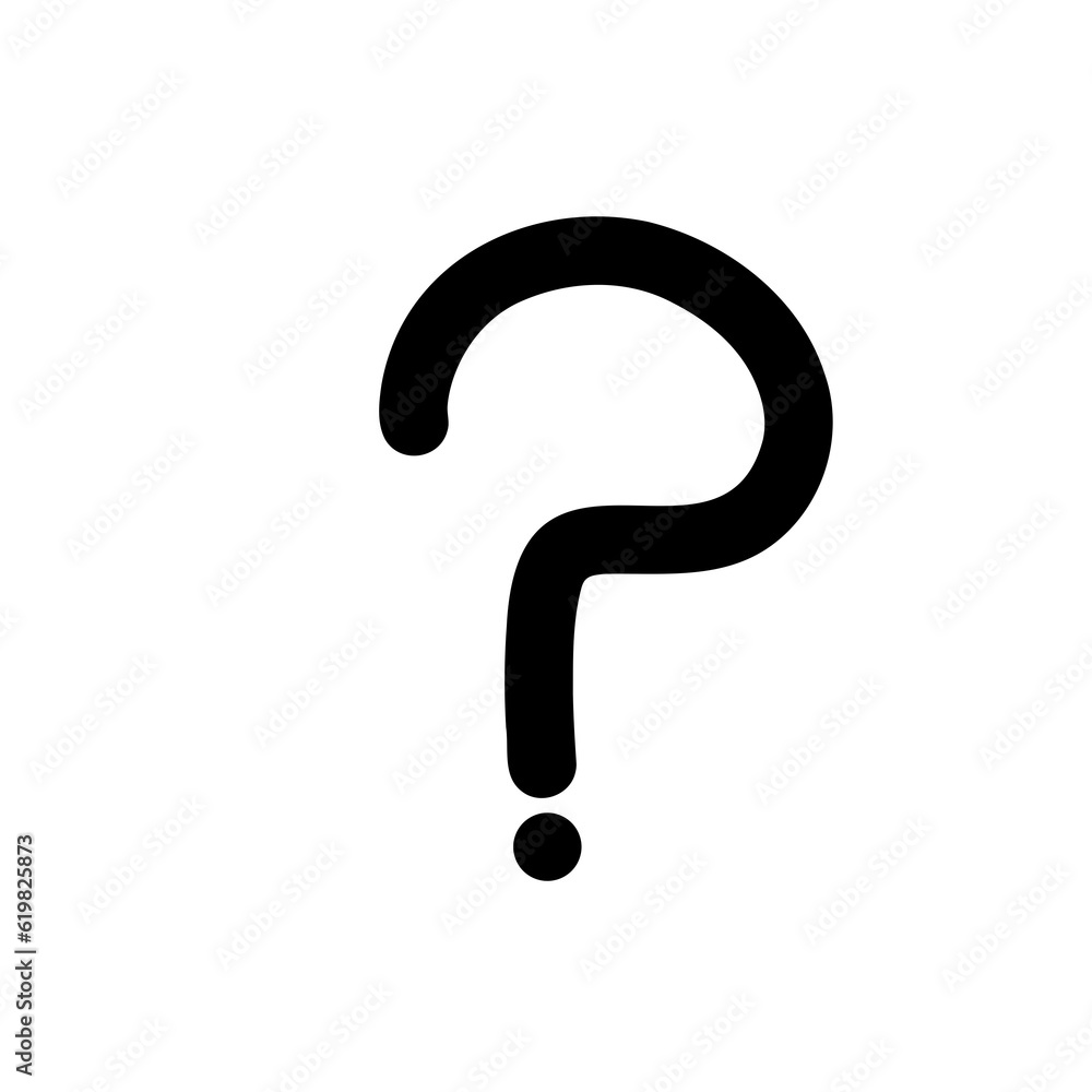 question mark icon transparent background,Illustration style is flat ...