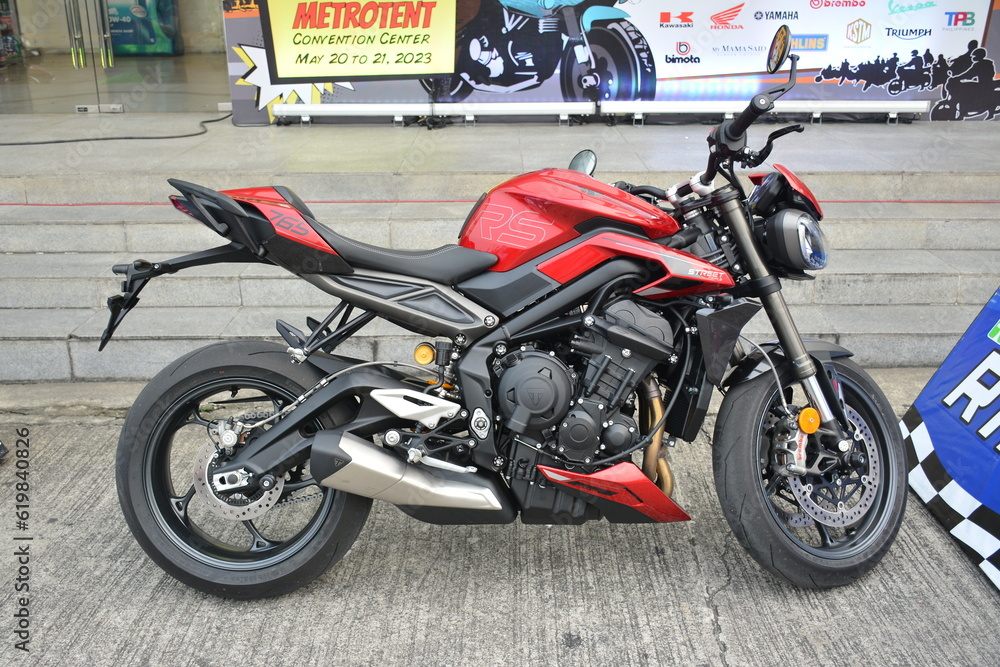 Foto de Triumph Street Triple RS motorcycle at Ride Ph in Pasig ...