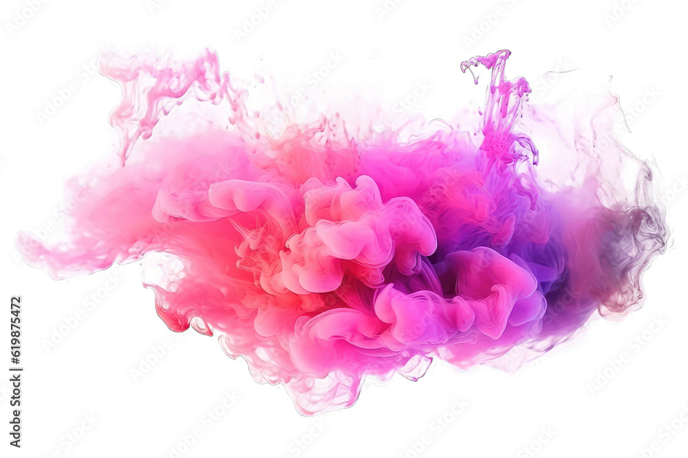 Colorful paint, splash color powder. Explosion of colored powder ...