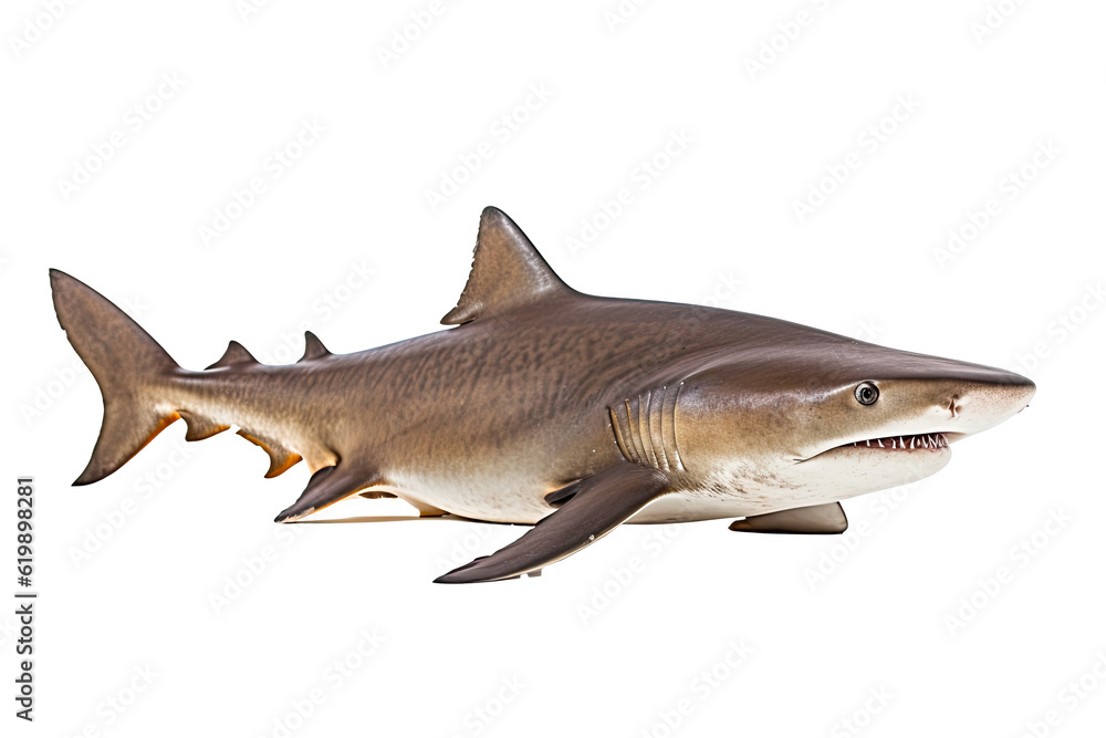 Galapagos bullhead shark Heterodontus on transparent background (PNG ...