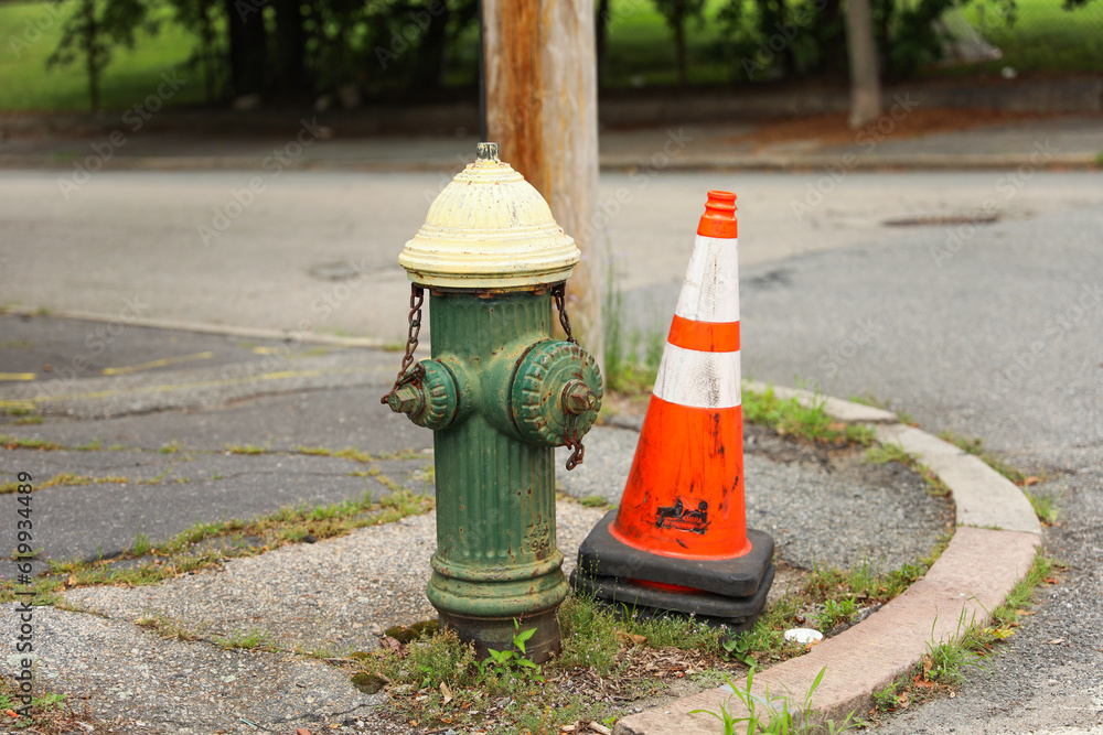 fire hydrant stands as a symbol of safety and preparedness ...