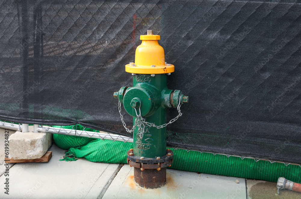 fire hydrant stands as a symbol of safety and preparedness ...