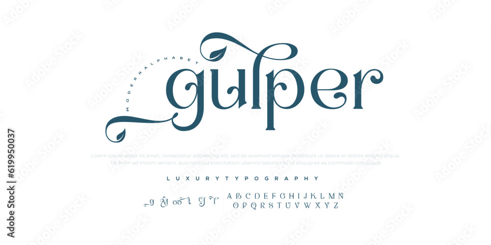 Modern creative elegant alphabet small letter logo design Stock Vector ...