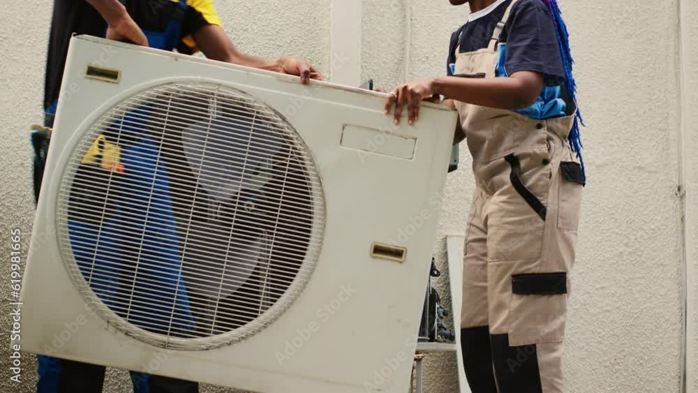 Knowleadgeable engineer and efficient technician opening up old faulty ... Knowleadgeable engineer and efficient technician opening up old faulty ...