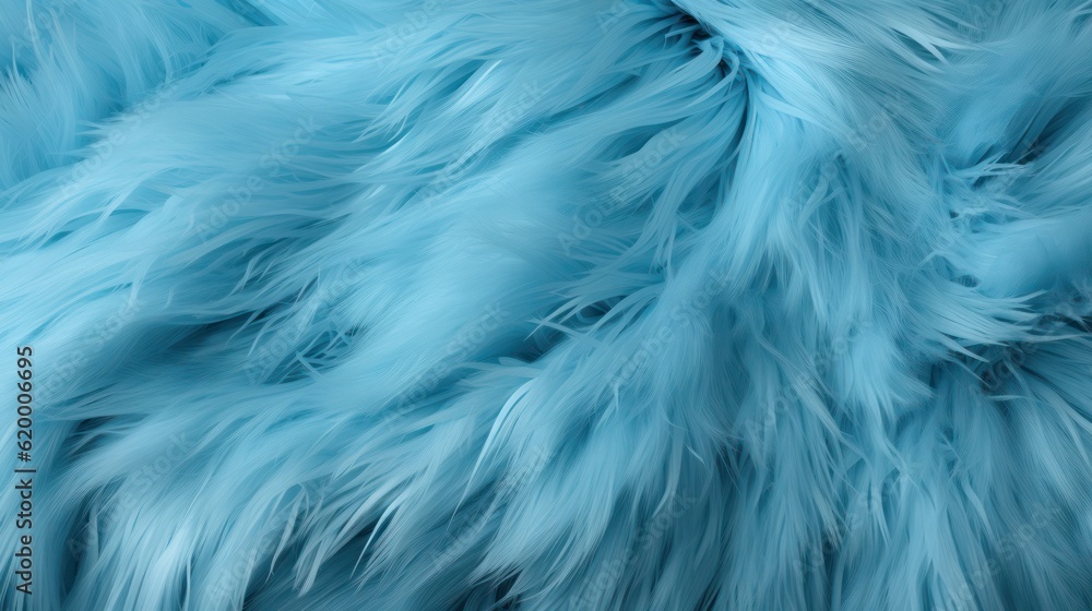 Texture, background, pattern. Blue fluffy fabric. Fluffy blue fur ...