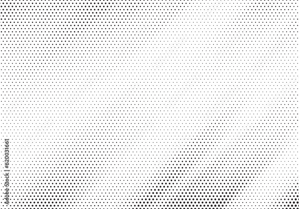 Monochrome Dots Background. Fade Texture. Vintage Pop-art Backdrop ...
