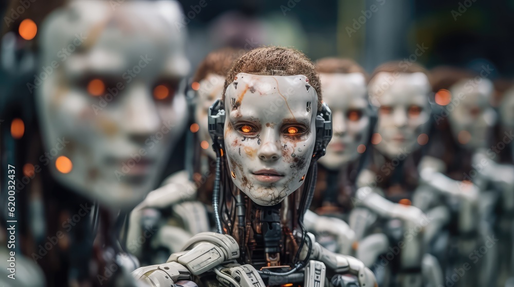 Superintelligent God-like AI develops autonomously. Artificial ...