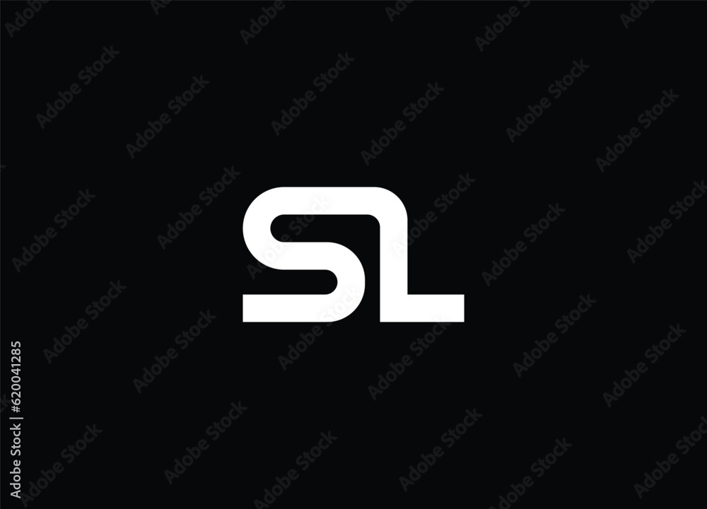 SL Modern Initial logo design and company logo Stock Vector | Adobe Stock