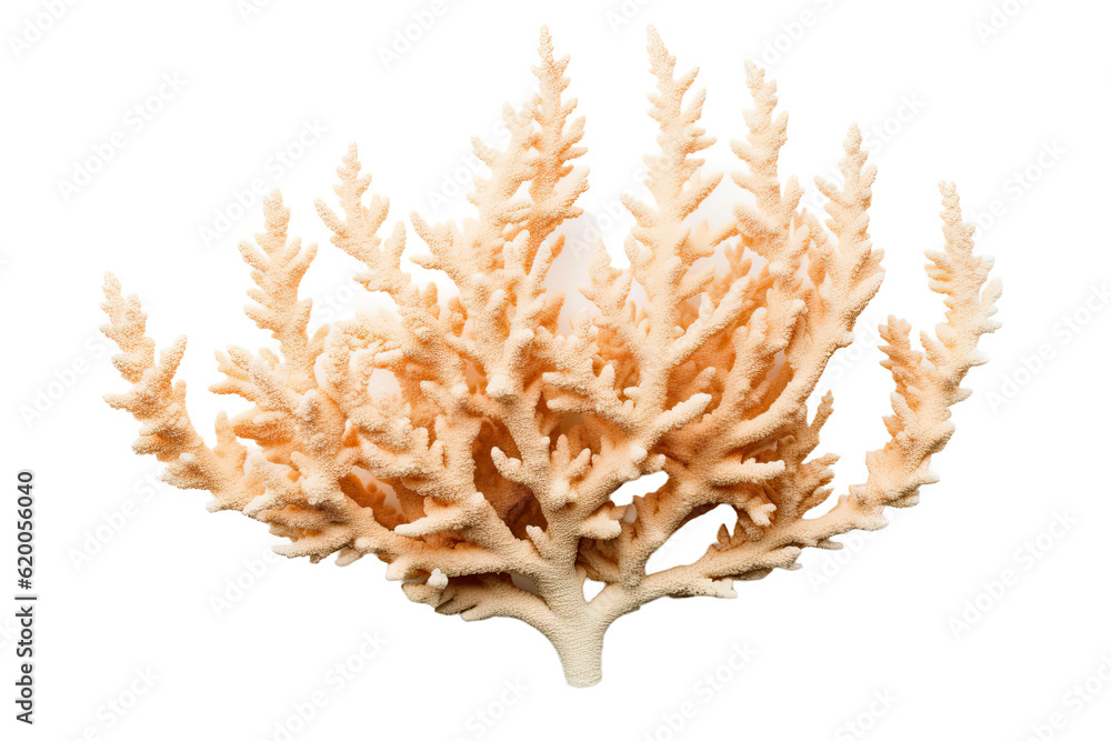 Staghorn Acropora corall on transparent background (PNG). Generative AI ...
